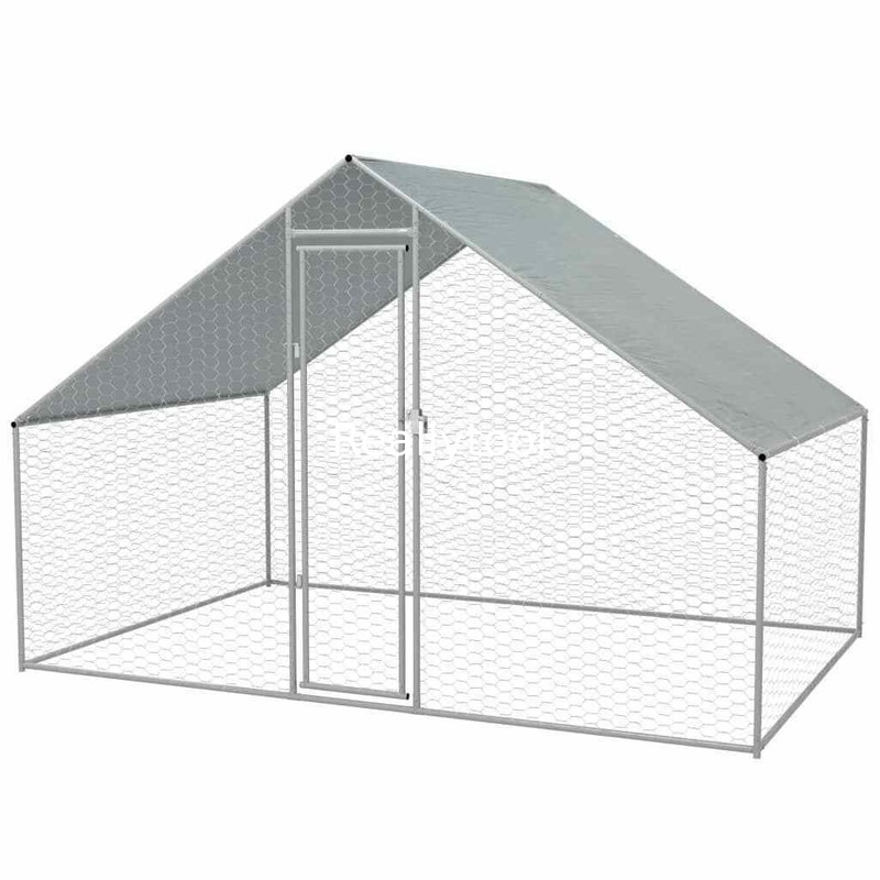 Chicken Runs Outdoor Large Walk In Chicken Run Cage Coop 3m X 2m X 2m ...