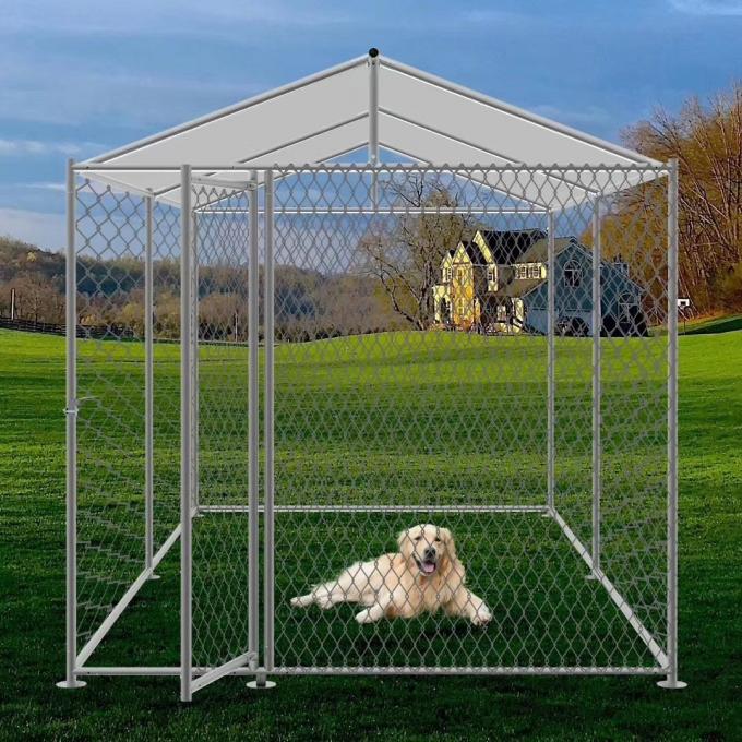 UV Resistant Cover 5ft PVC Coated Dog Run Kennel