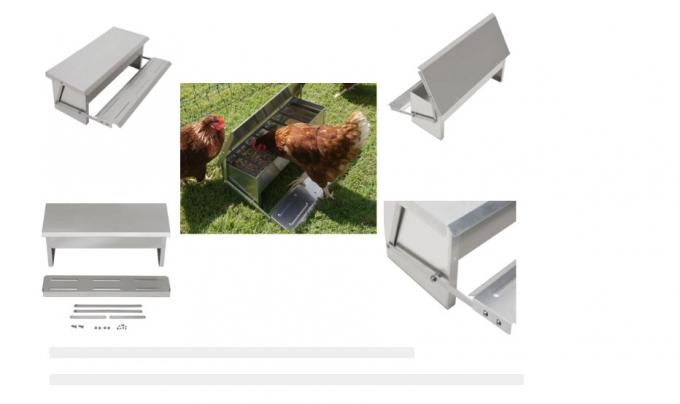CE Anti Feed Theft 5kgs Automatic Timer Chicken Feeder